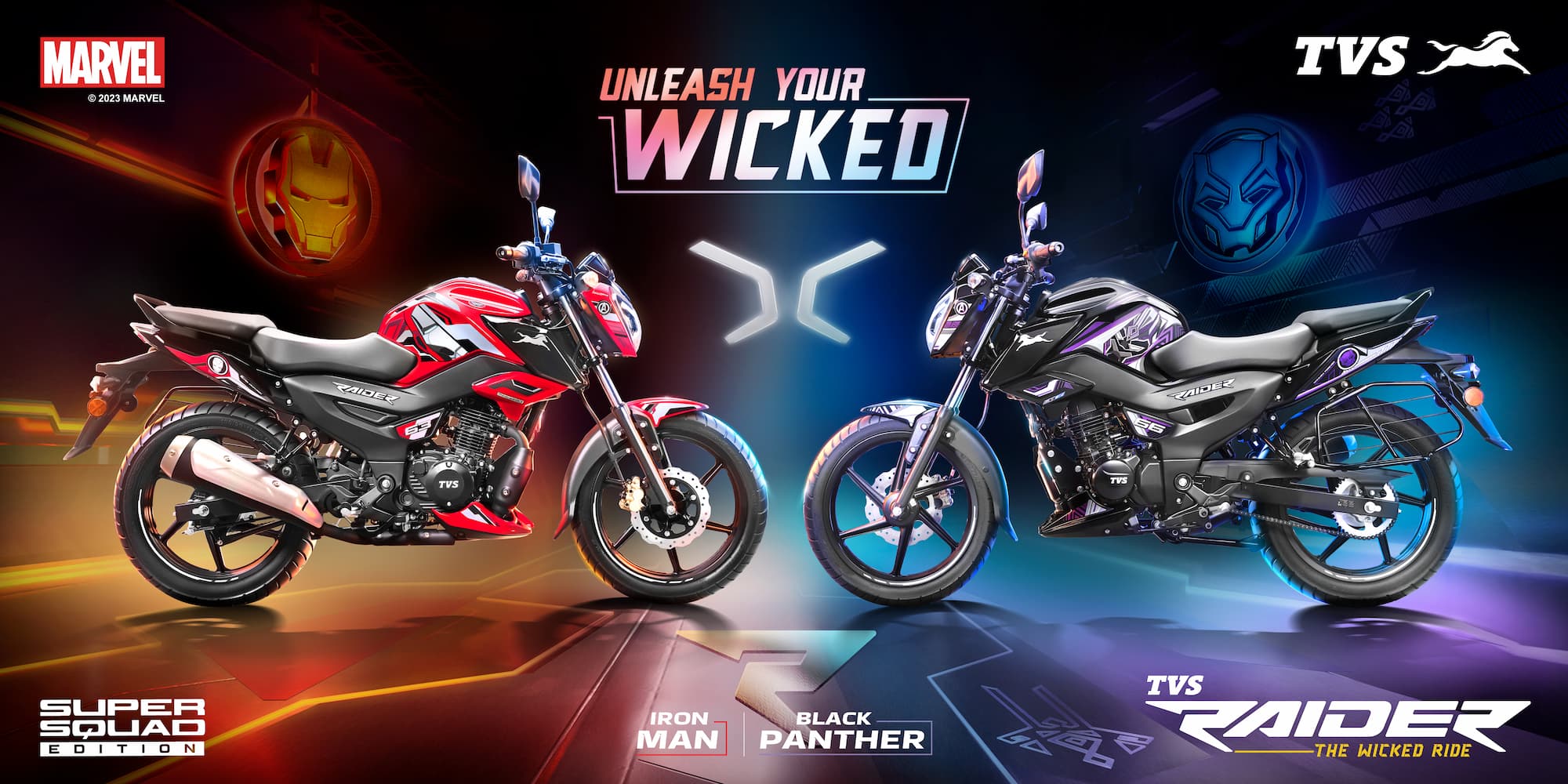 TVS Raider Super Squad Edition (Marvel) launched at Rs. 98,919 - GaadiKey