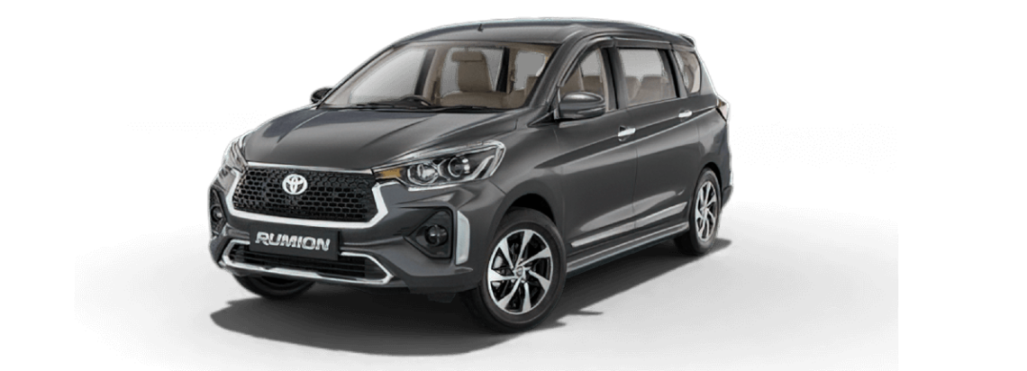 Toyota Rumion Colors: Blue, White, Brown, Grey, Silver - GaadiKey