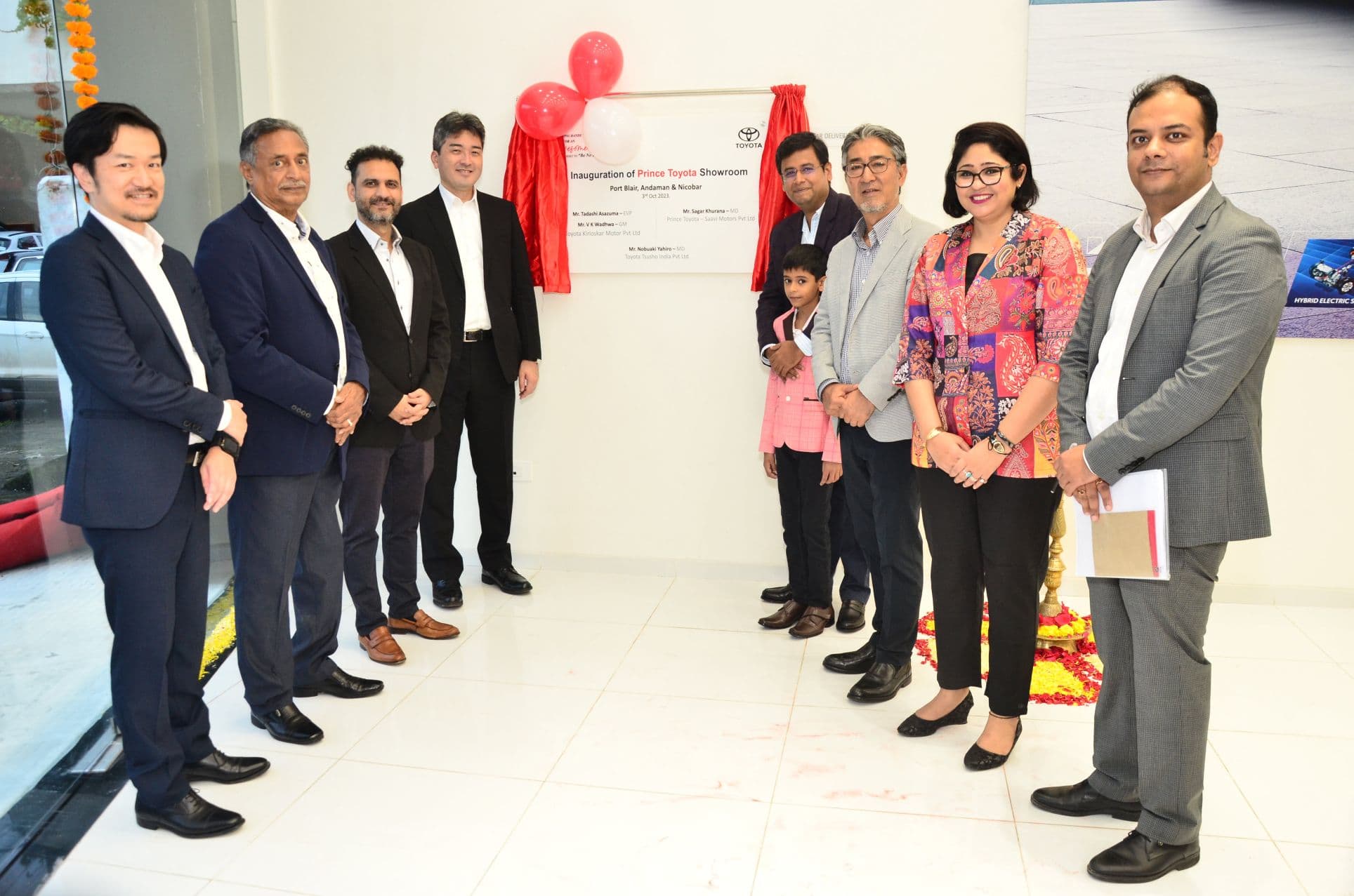 Toyota opens new dealership in Andaman & Nicobar Islands (Prince Toyota ...