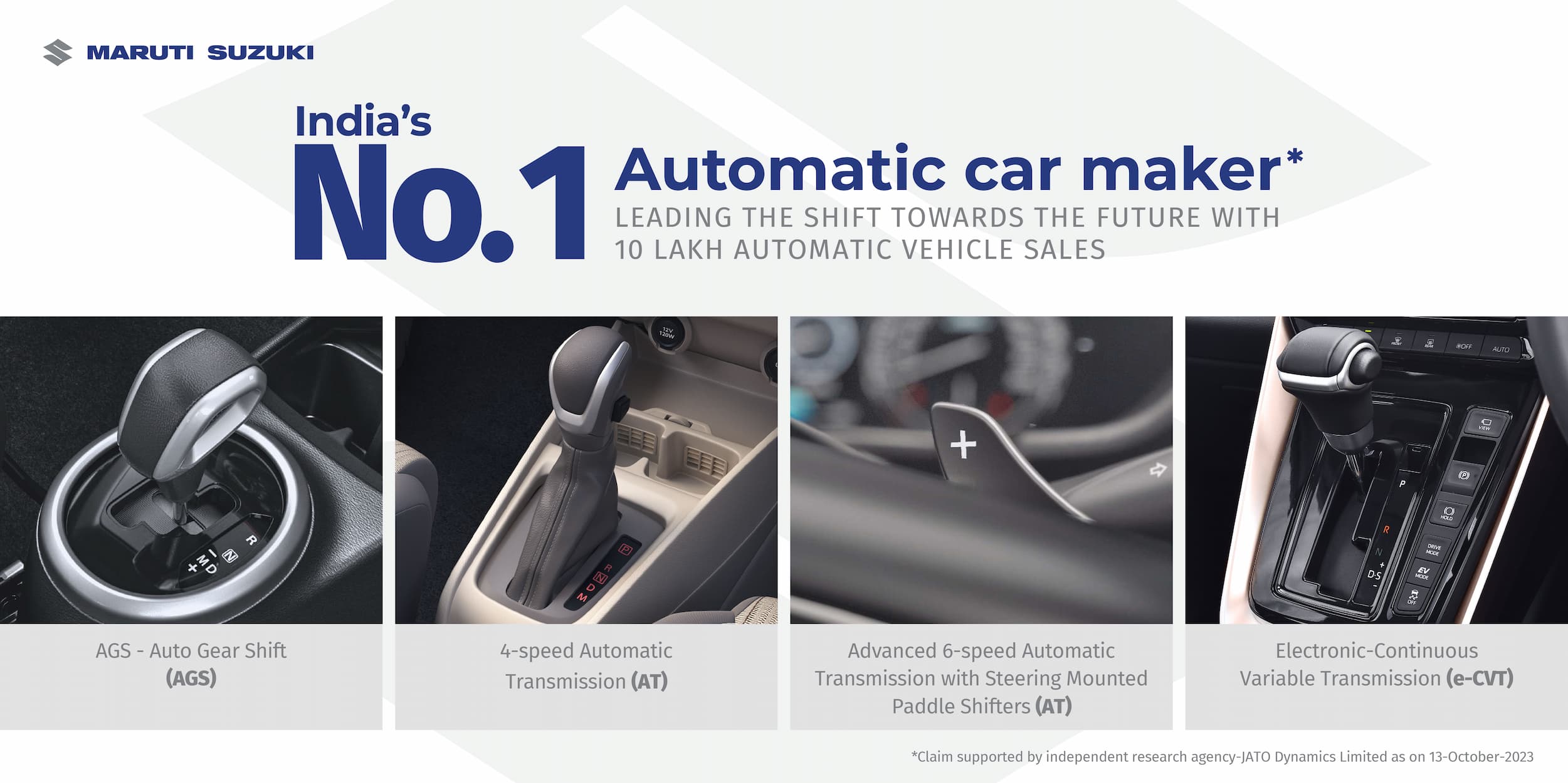 Maruti Suzuki, the only Car maker to sell 10 lakh automatic cars in ...