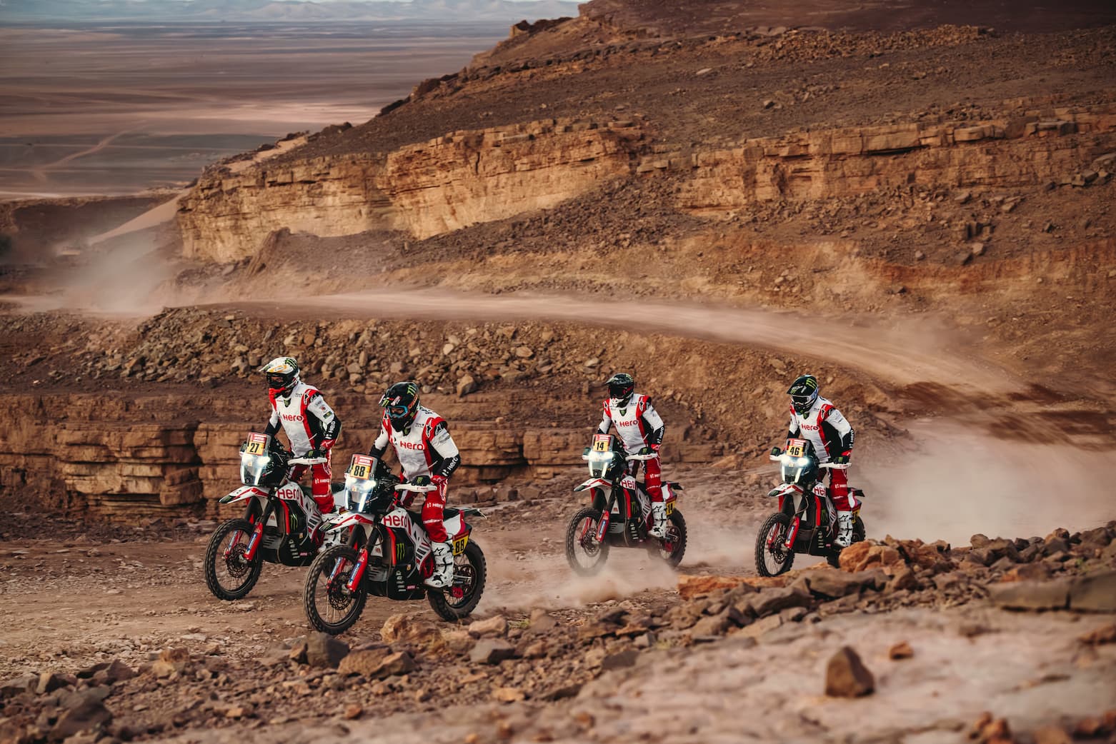 Hero MotoCorp has unveiled its team for the Dakar Rally 2024 - GaadiKey
