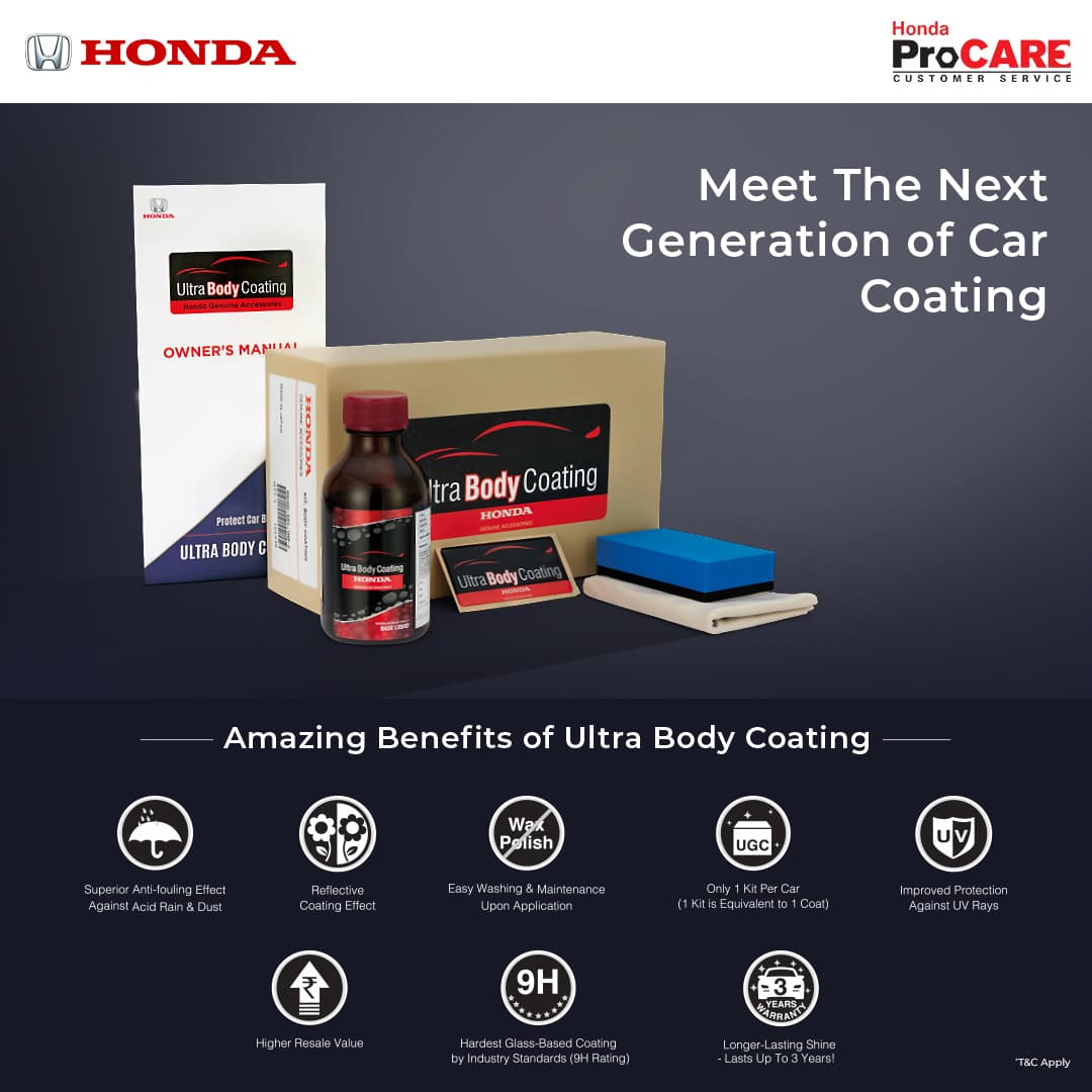Honda Cars India Introduces Ultra Body Coating for Enhanced Vehicle ...