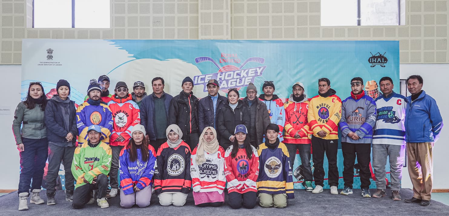 Royal Enfield Ice Hockey League in Ladakh from 3rd to 13th January 2024 ...