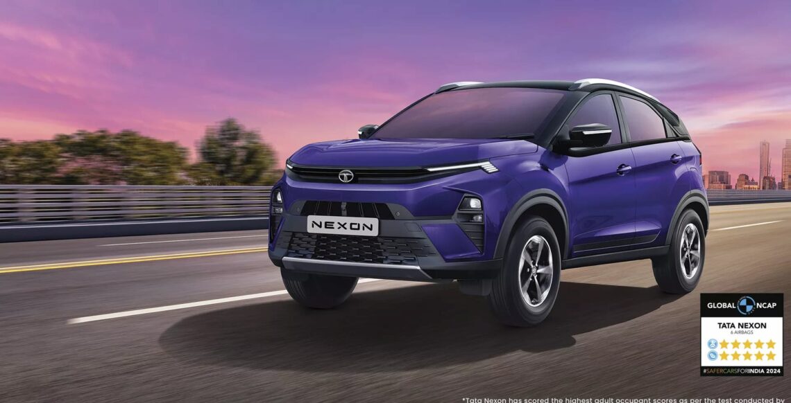 2024 Tata Nexon Colors: Purple, White, Grey, Red - GaadiKey