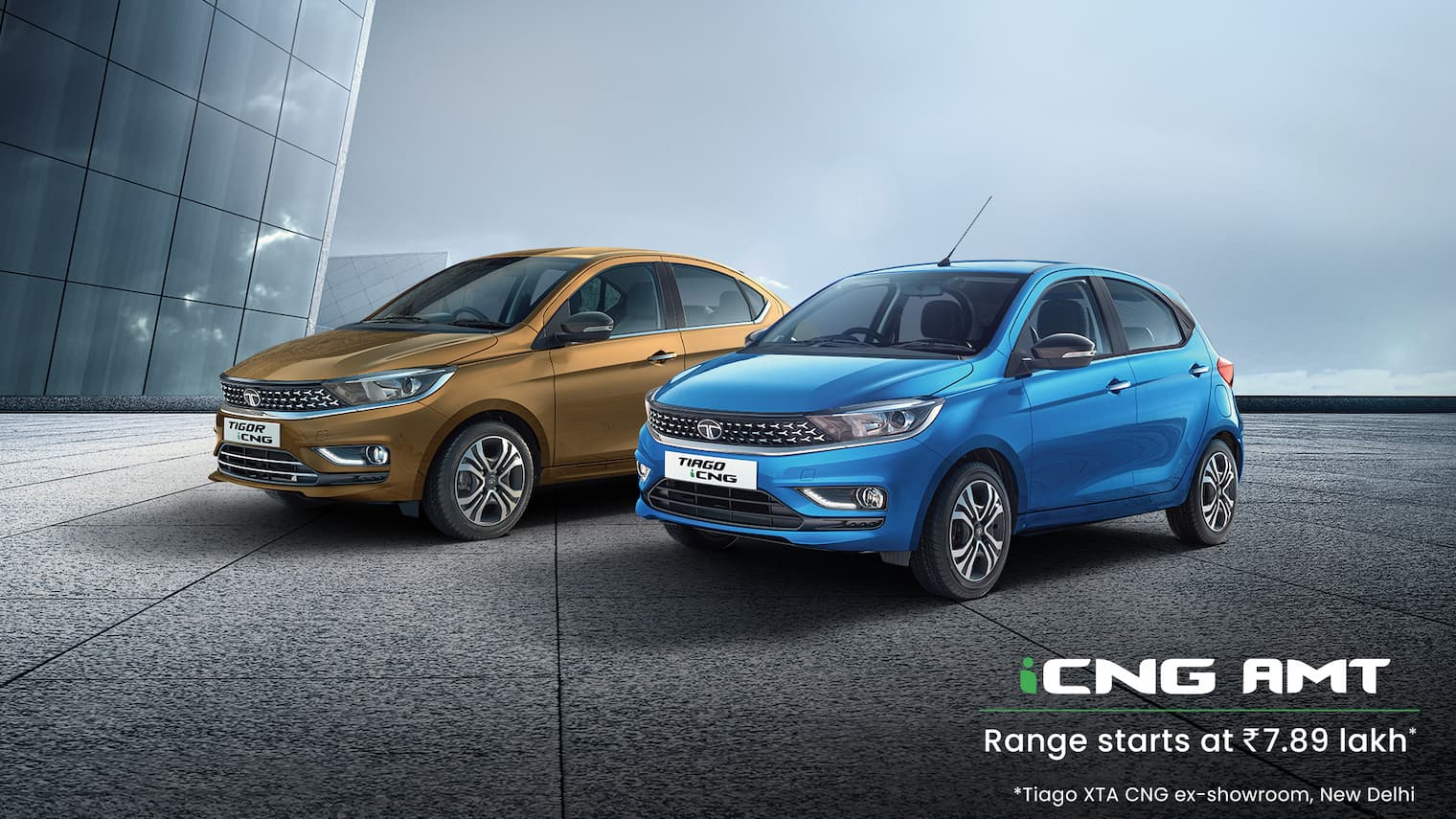 Tata Tiago CNG AMT and Tigor CNG AMT launched - Price starts at Rs 7 ...
