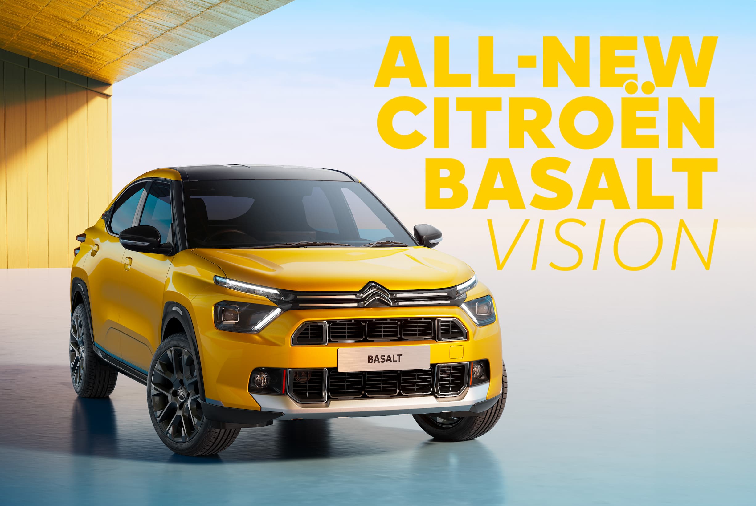 Citroen Basalt Vision SUV Coupe Images Revealed - India launch soon ...
