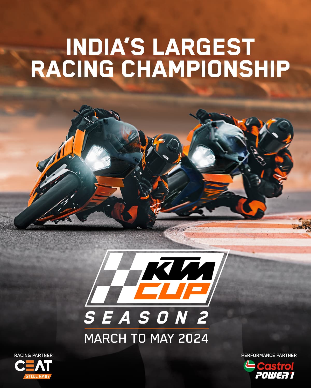 KTM Cup Season 2 to commence from 22nd March 2024 - GaadiKey