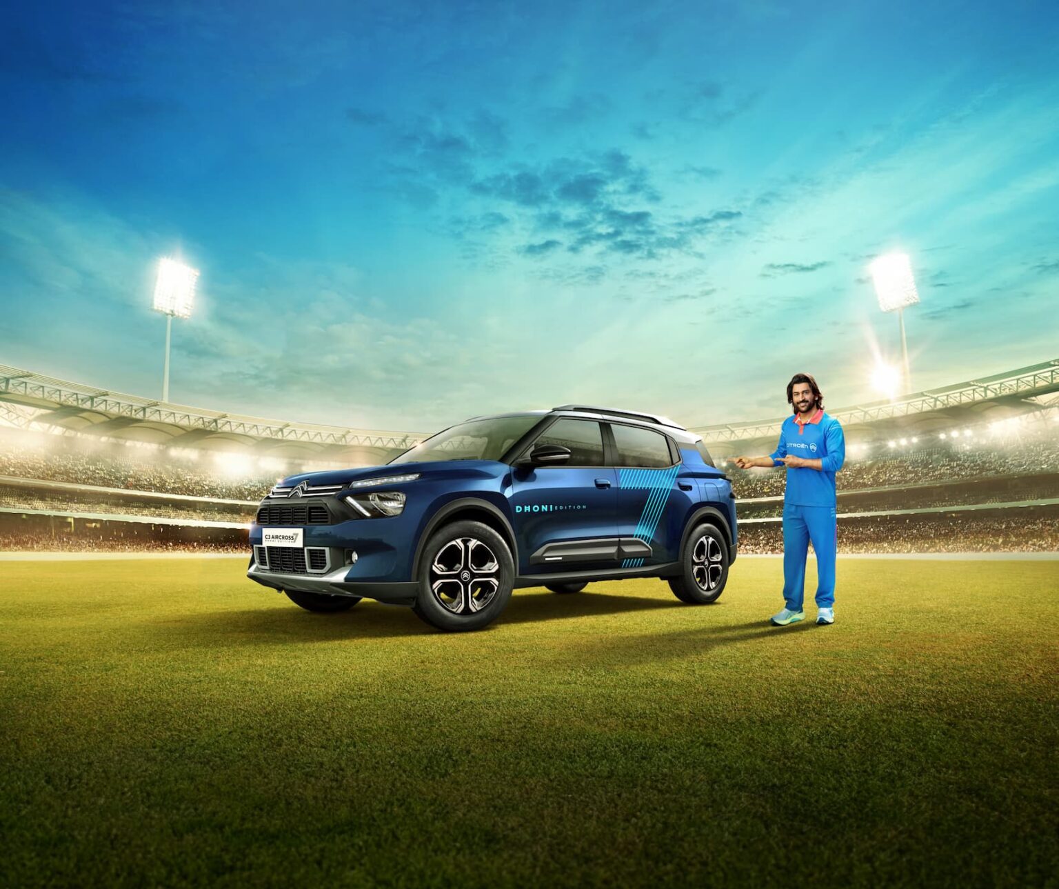 Citroen C3 Aircross 'Dhoni Edition' launched at Rs 11.82 lakhs - GaadiKey