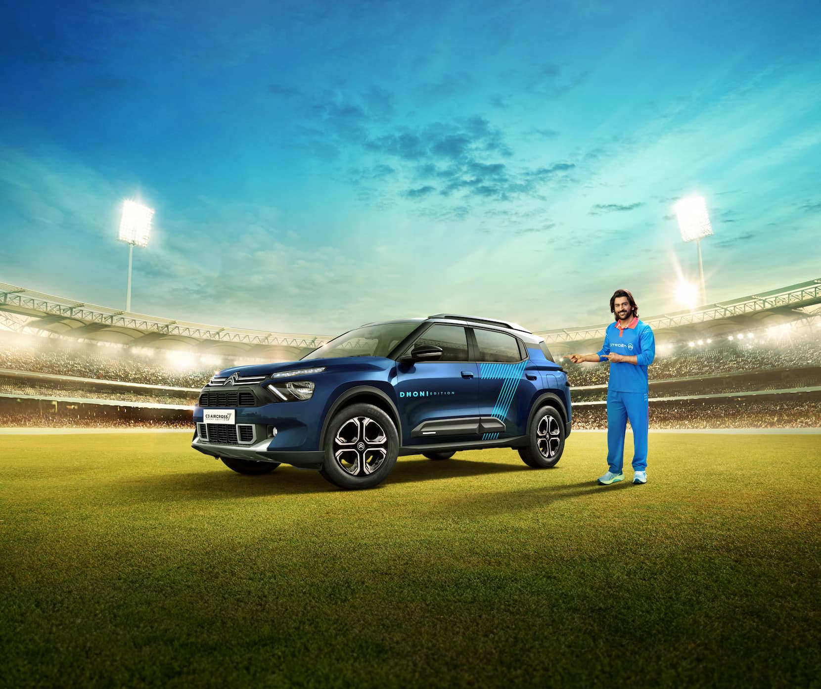 Citroen C3 Aircross 'Dhoni Edition' launched at Rs 11.82 lakhs - GaadiKey