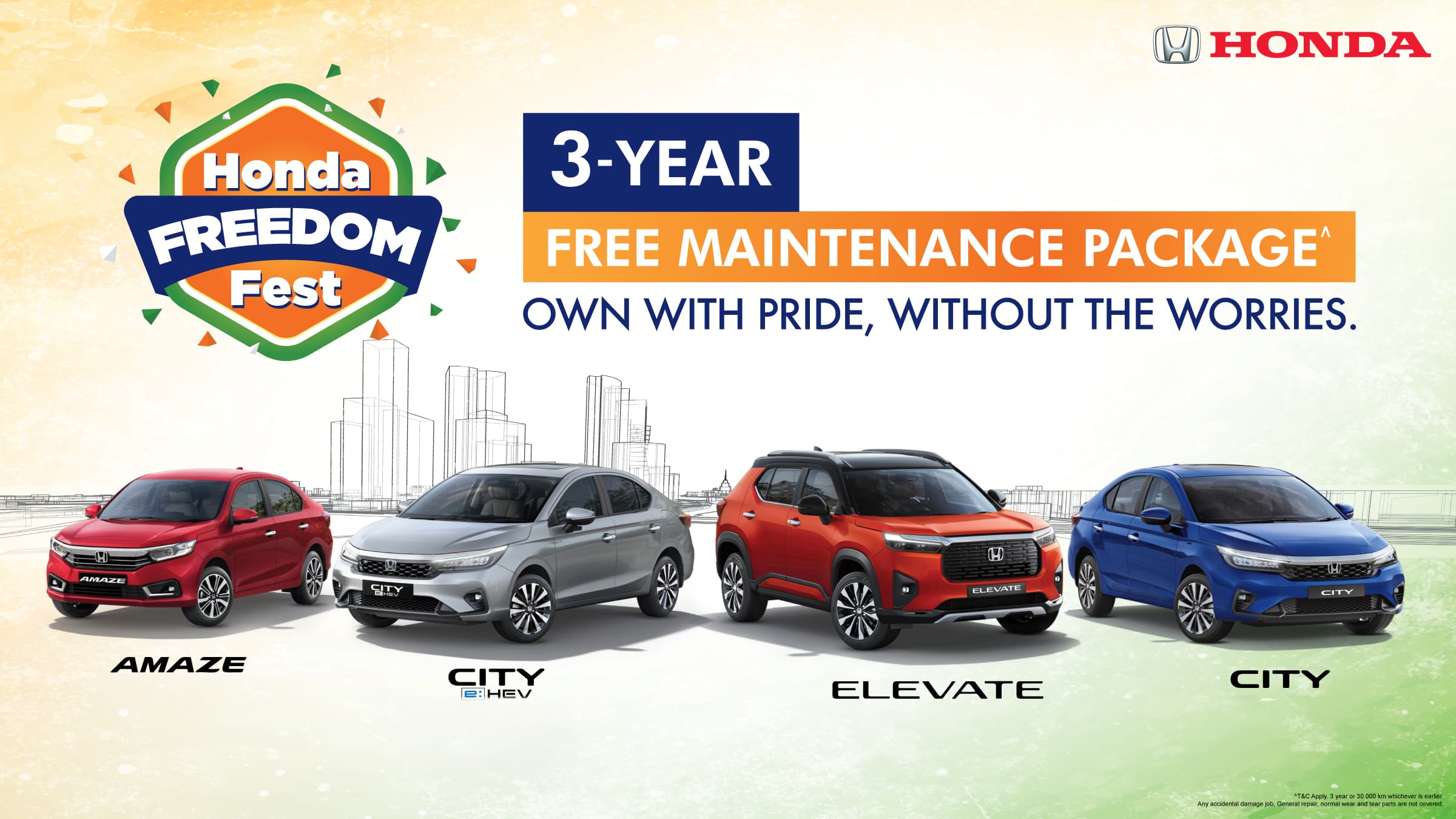 Honda Cars India Announces "Honda Freedom Fest" - GaadiKey