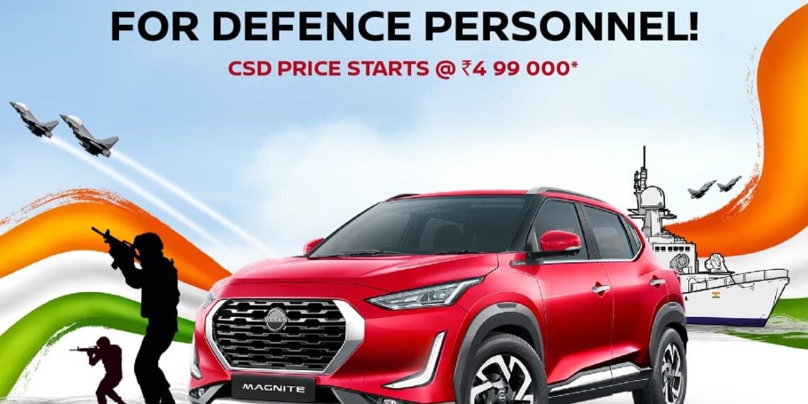 Nissan brings ‘Freedom Offer’ on Magnite for Defence & State Police ...