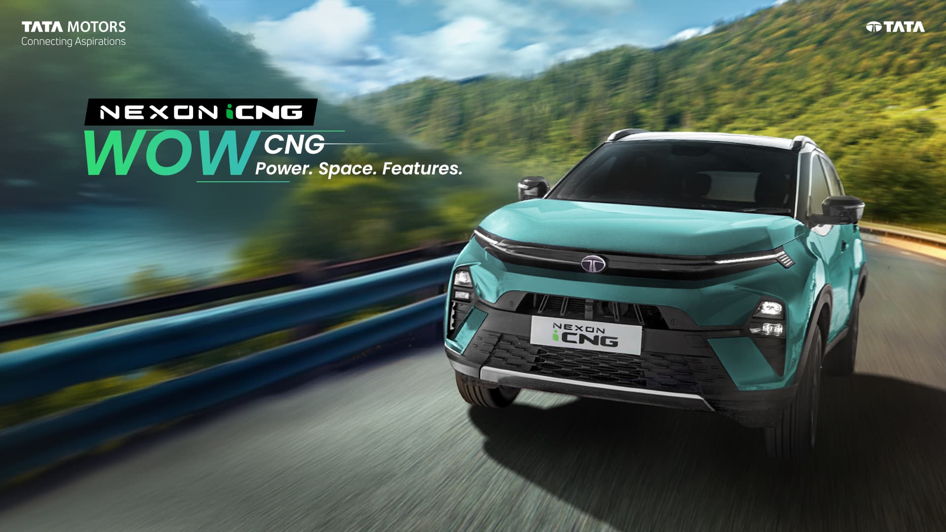 Tata Nexon iCNG with 1.2L Turbocharged Engine launched at Rs 9 lakhs ...