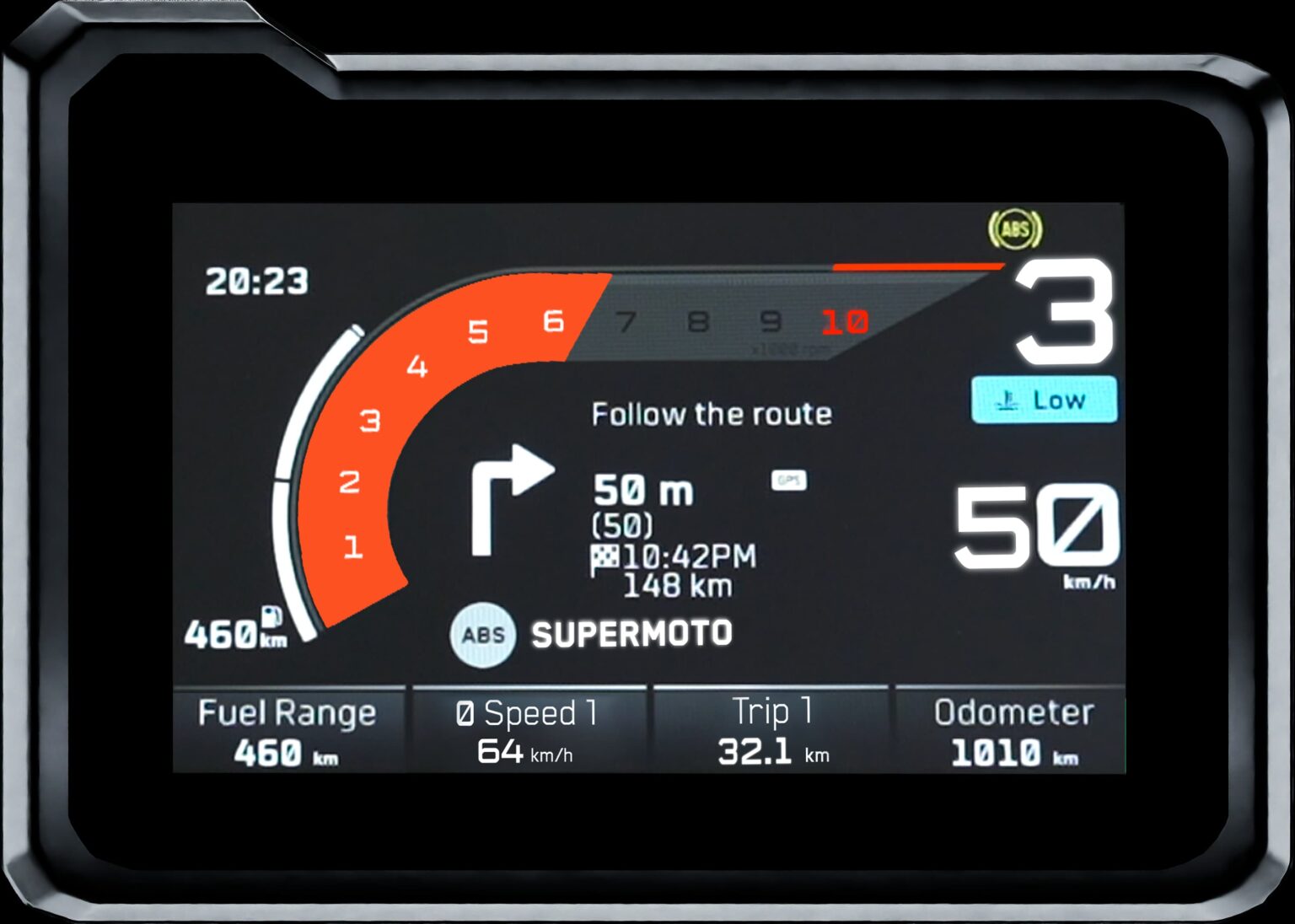 2024 KTM Duke 200 Updated with new Speedometer Featuring 5” Color TFT ...