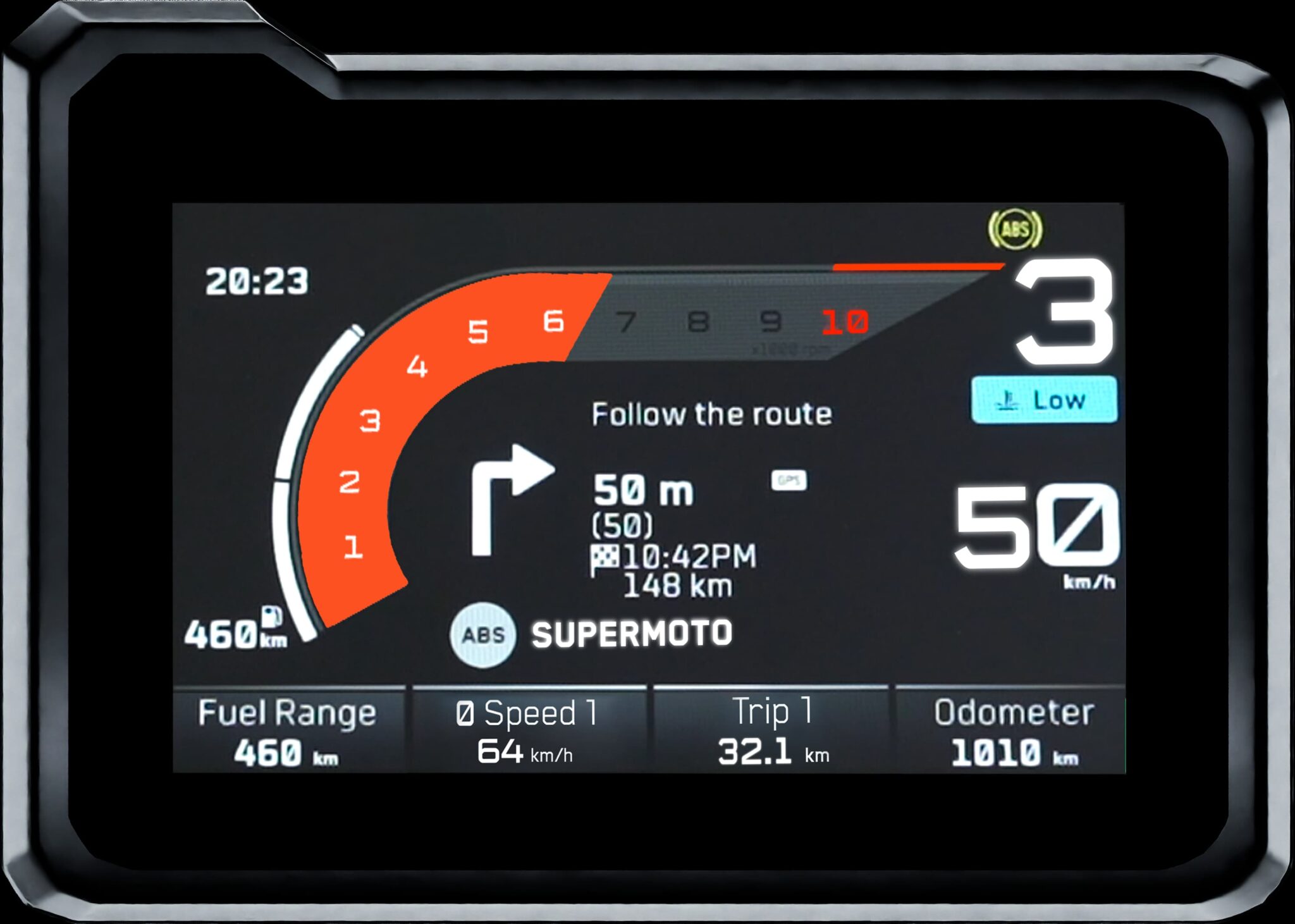 2024 KTM Duke 200 Updated with new Speedometer Featuring 5” Color TFT ...