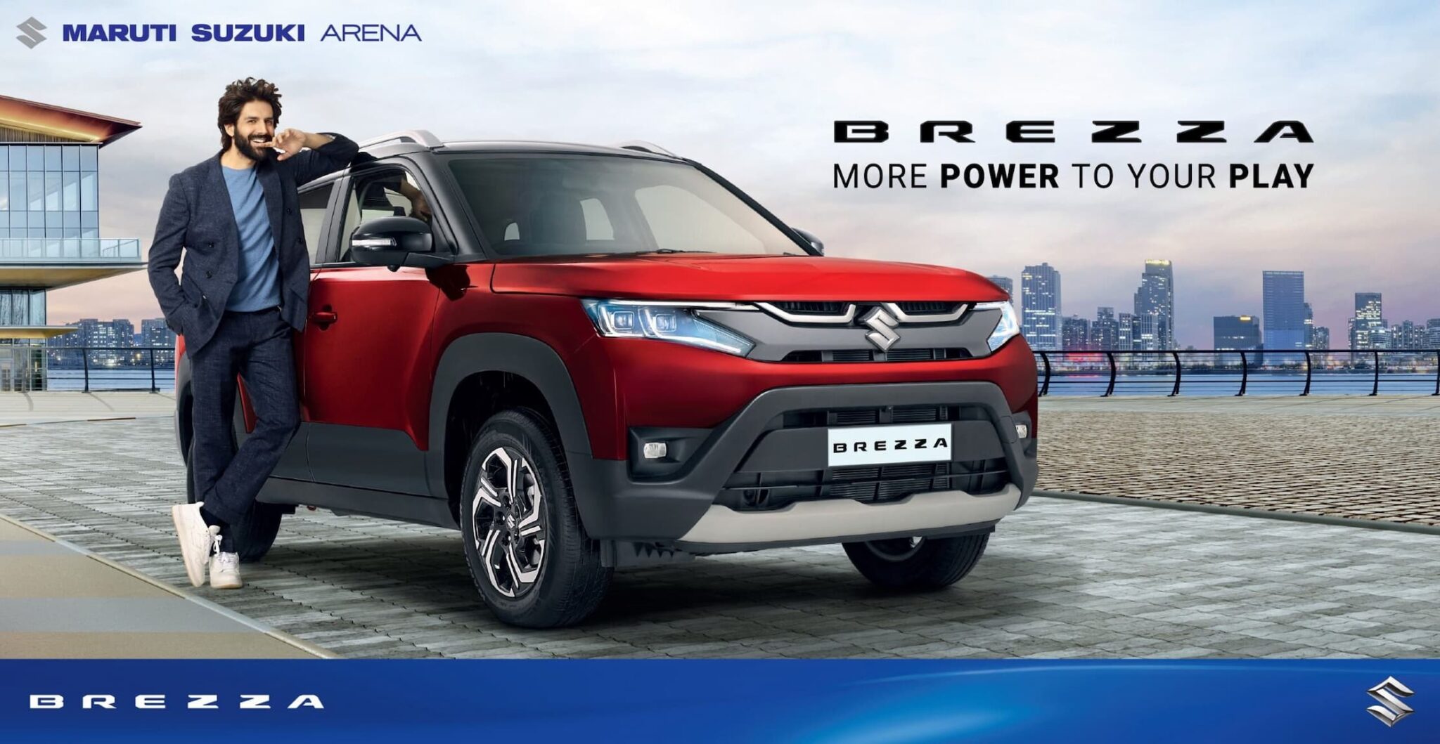 Maruti launches new Brezza Campaign with Kartik Aaryan - GaadiKey