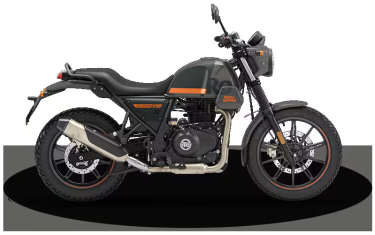 2025 Royal Enfield Scram 440 Colors: Blue, Green, Grey, Teal - GaadiKey