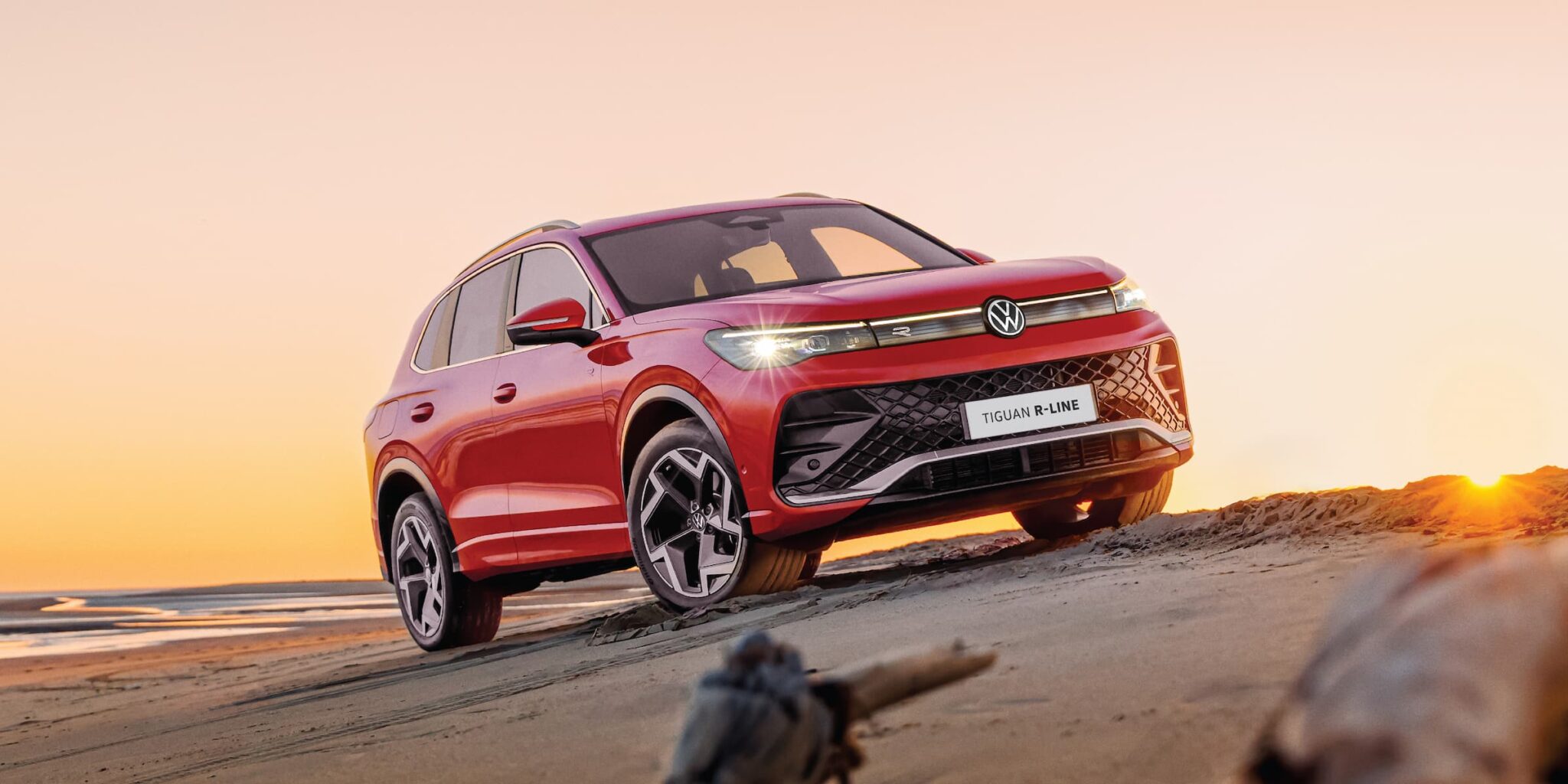 New Volkswagen Tiguan R-Line: Sporty SUV with Massage Seats - GaadiKey