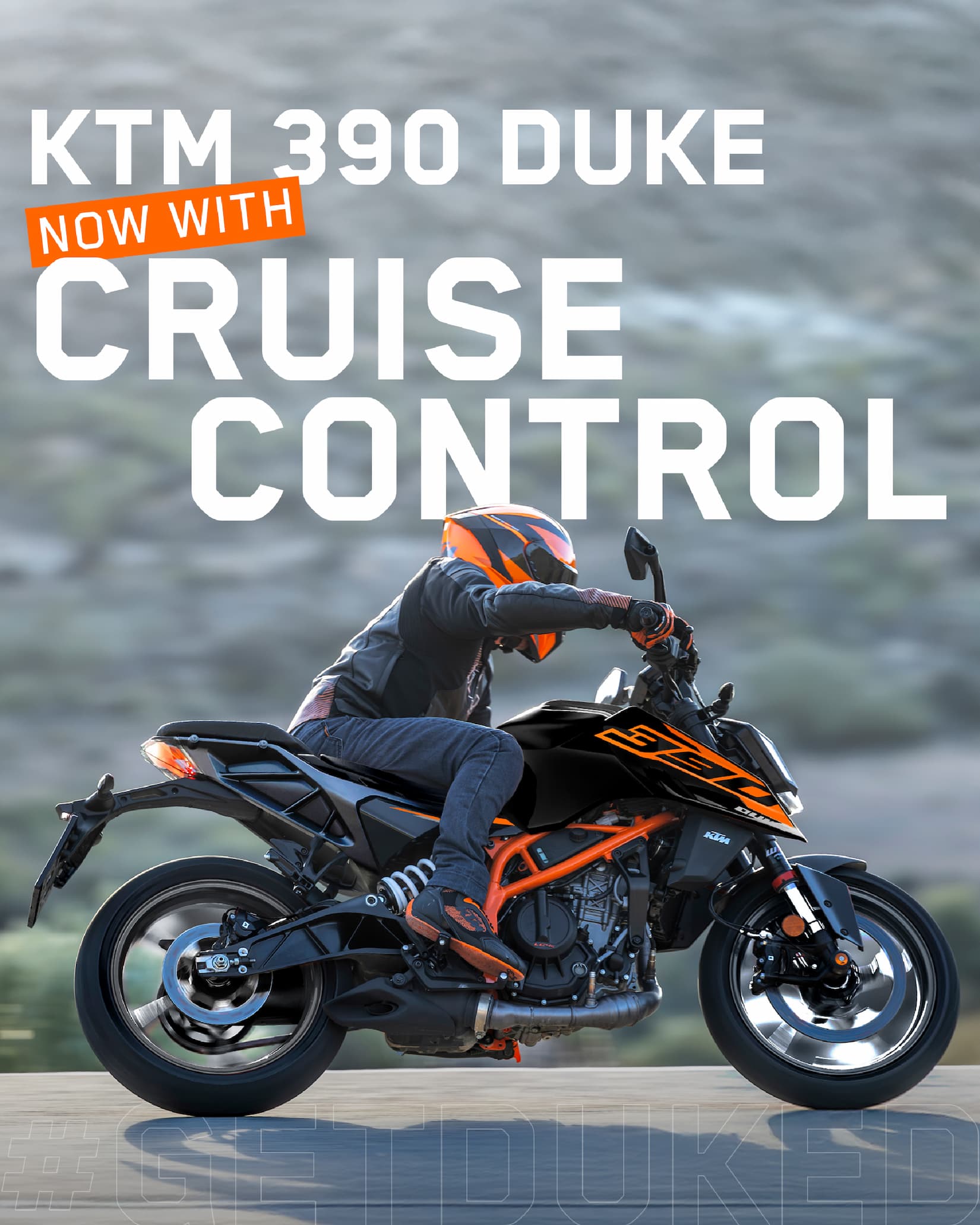 2025 KTM Duke 390 gets Cruise Control - Available in Ebony Black Color ...