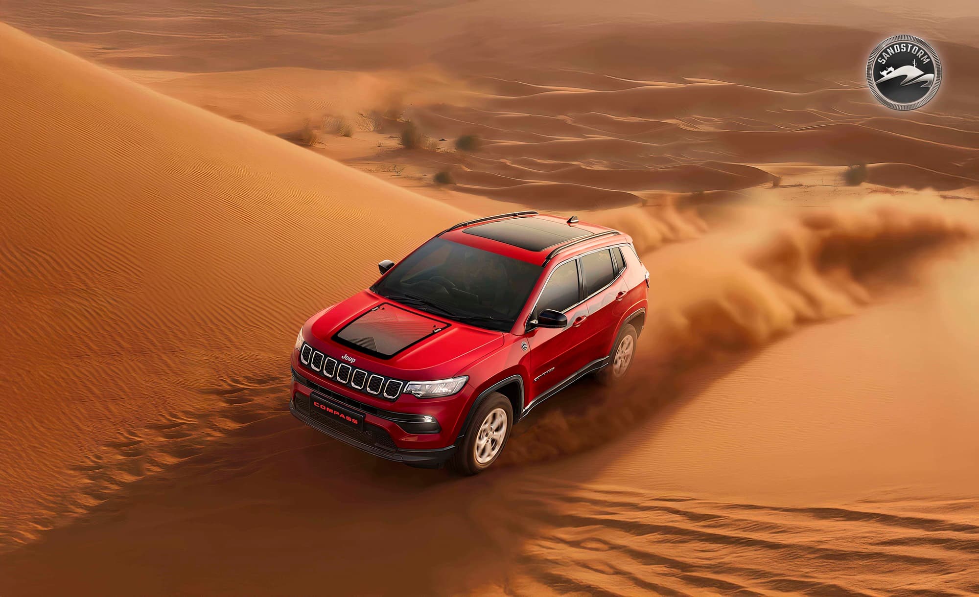 Jeep India Unveils the Exclusive Compass Sandstorm Edition - GaadiKey