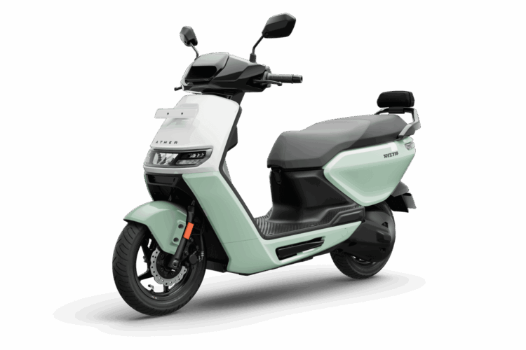 Ather Rizta Colors: Blue, Yellow, Green, Grey, White, Matte - GaadiKey