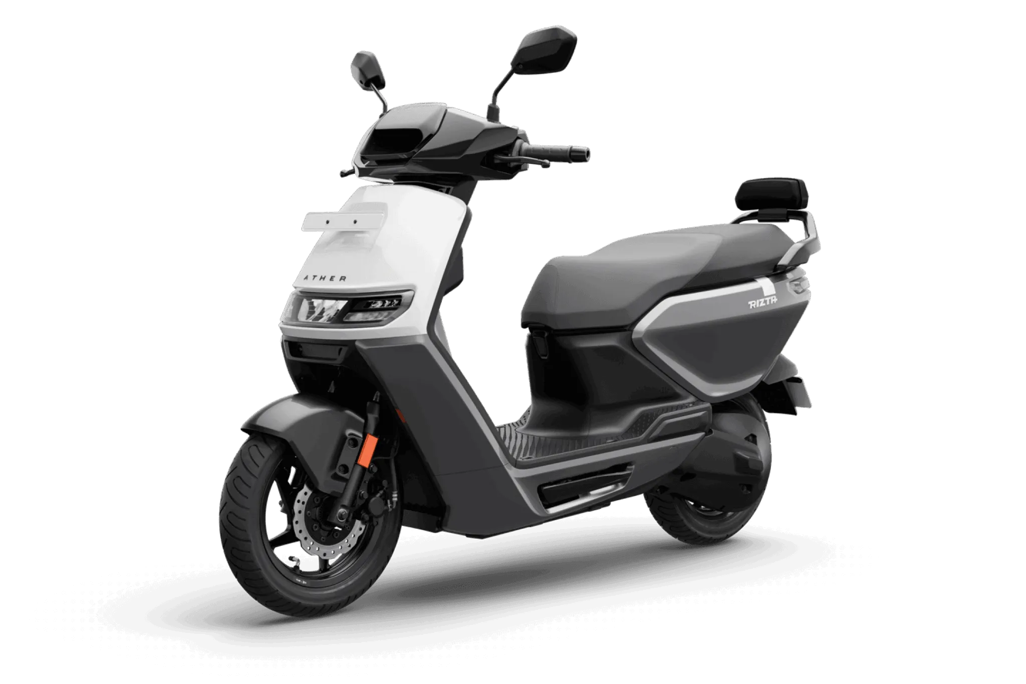 Ather Rizta Colors: Blue, Yellow, Green, Grey, White, Matte - GaadiKey