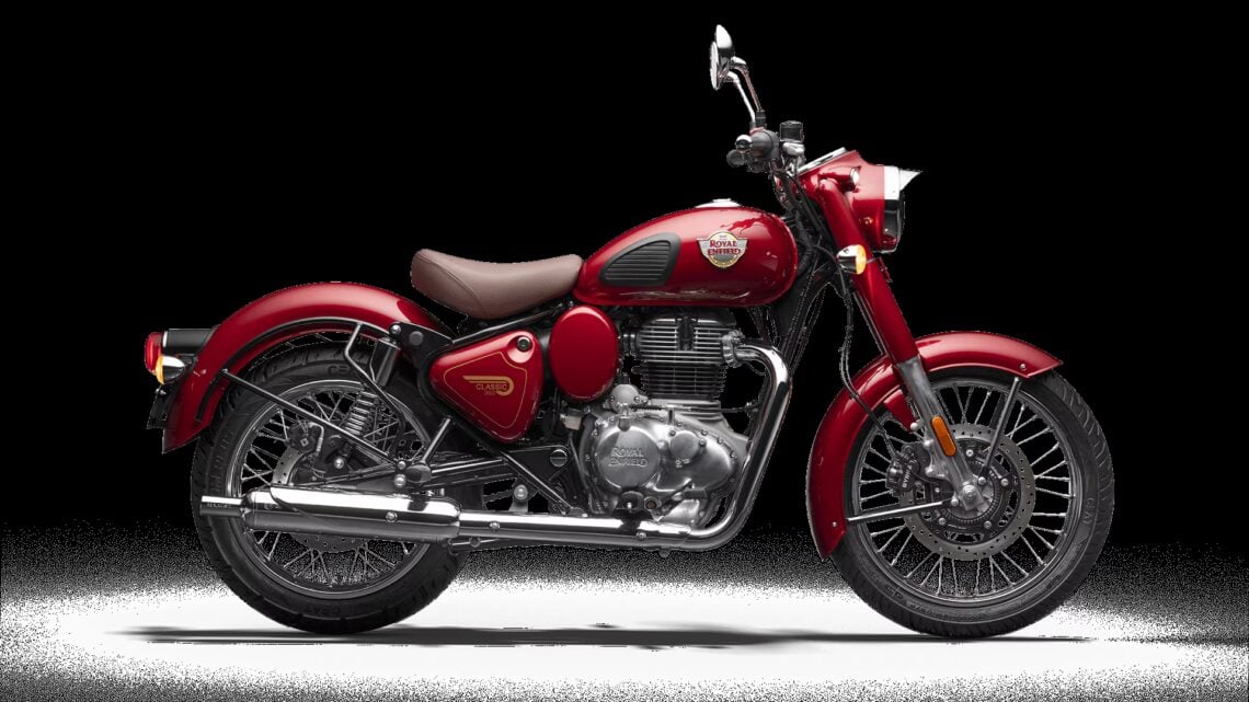2025 Royal Enfield Classic 350 Colors: Red, Black, Bronze, Grey ...