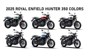 2025 Royal Enfield Hunter 350 Colors: London Red, Rio White (6+ Colors ...