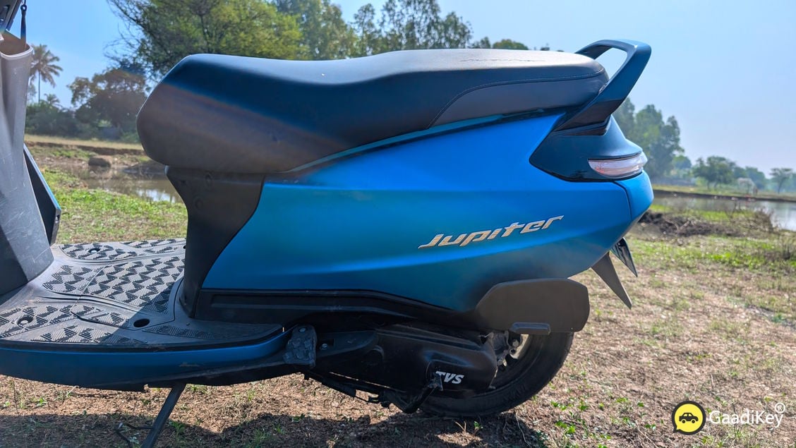 2025 TVS Jupiter Review (Dawn Blue Matte) Photos, Colors, Variants ...