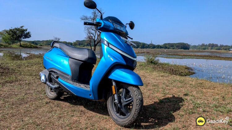 2025 TVS Jupiter Review (Dawn Blue Matte) Photos, Colors, Variants ...