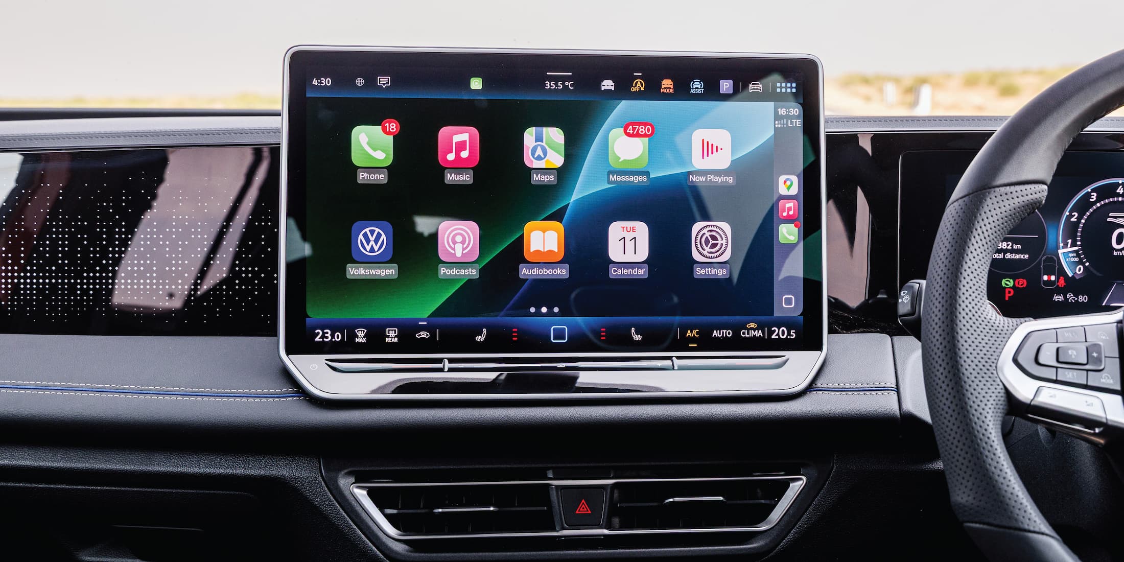 Volkswagen Tiguan R-Line to get big display, HUD, Wireless App-Connect ...