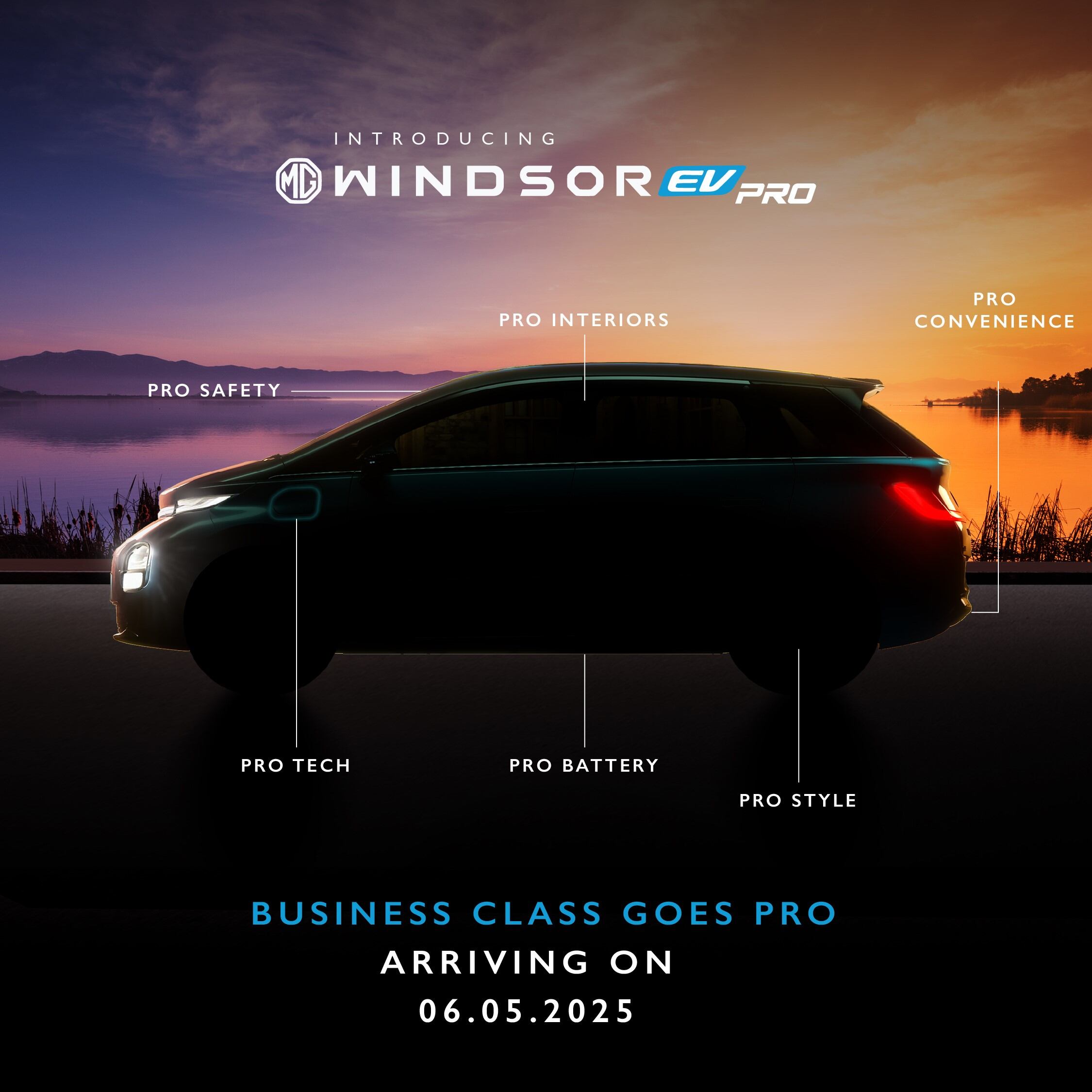 MG Windsor PRO to be launched on 6th May 2025 - GaadiKey