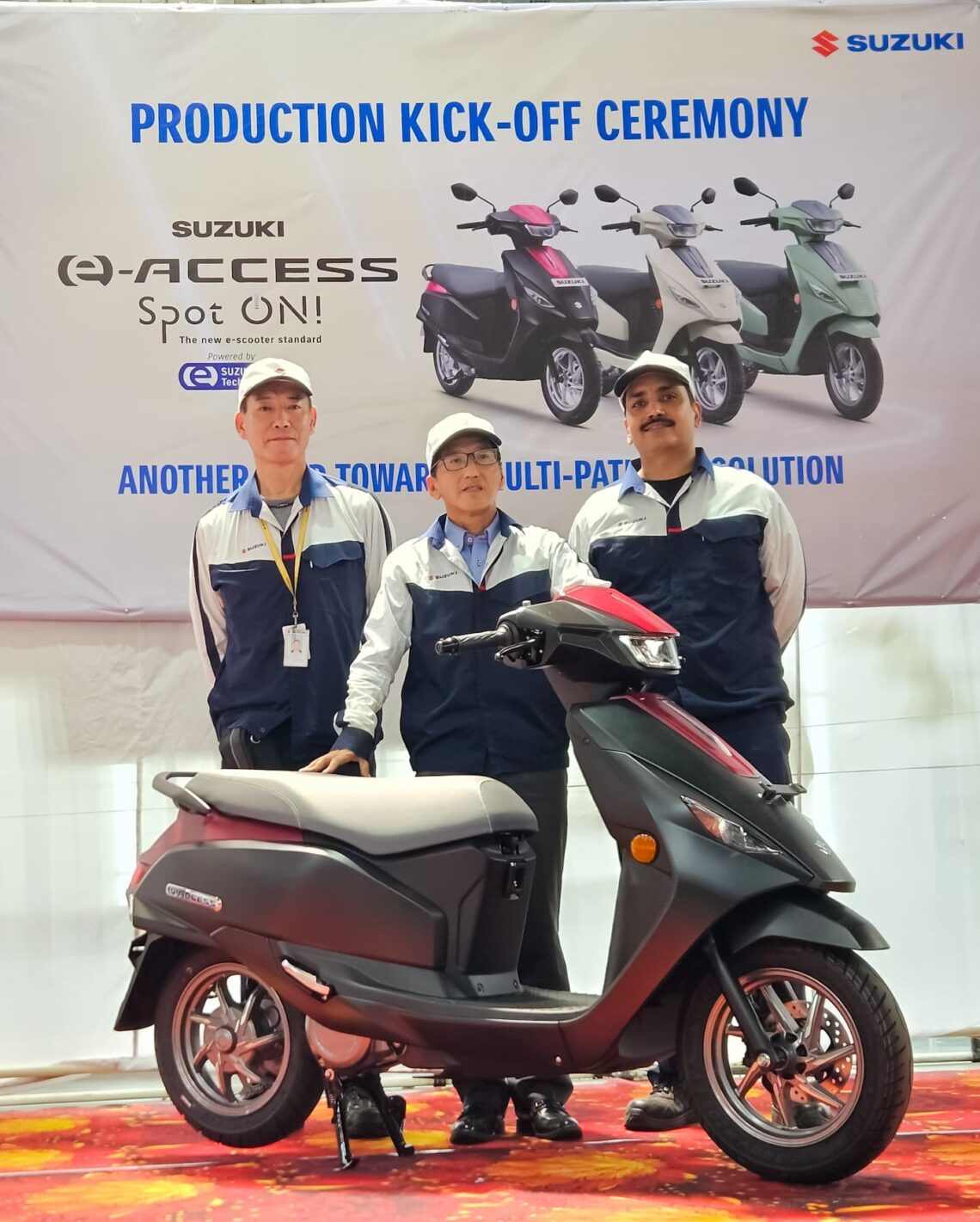 Suzuki e-ACCESS - Suzuki's First Electric Scooter Production begins ...