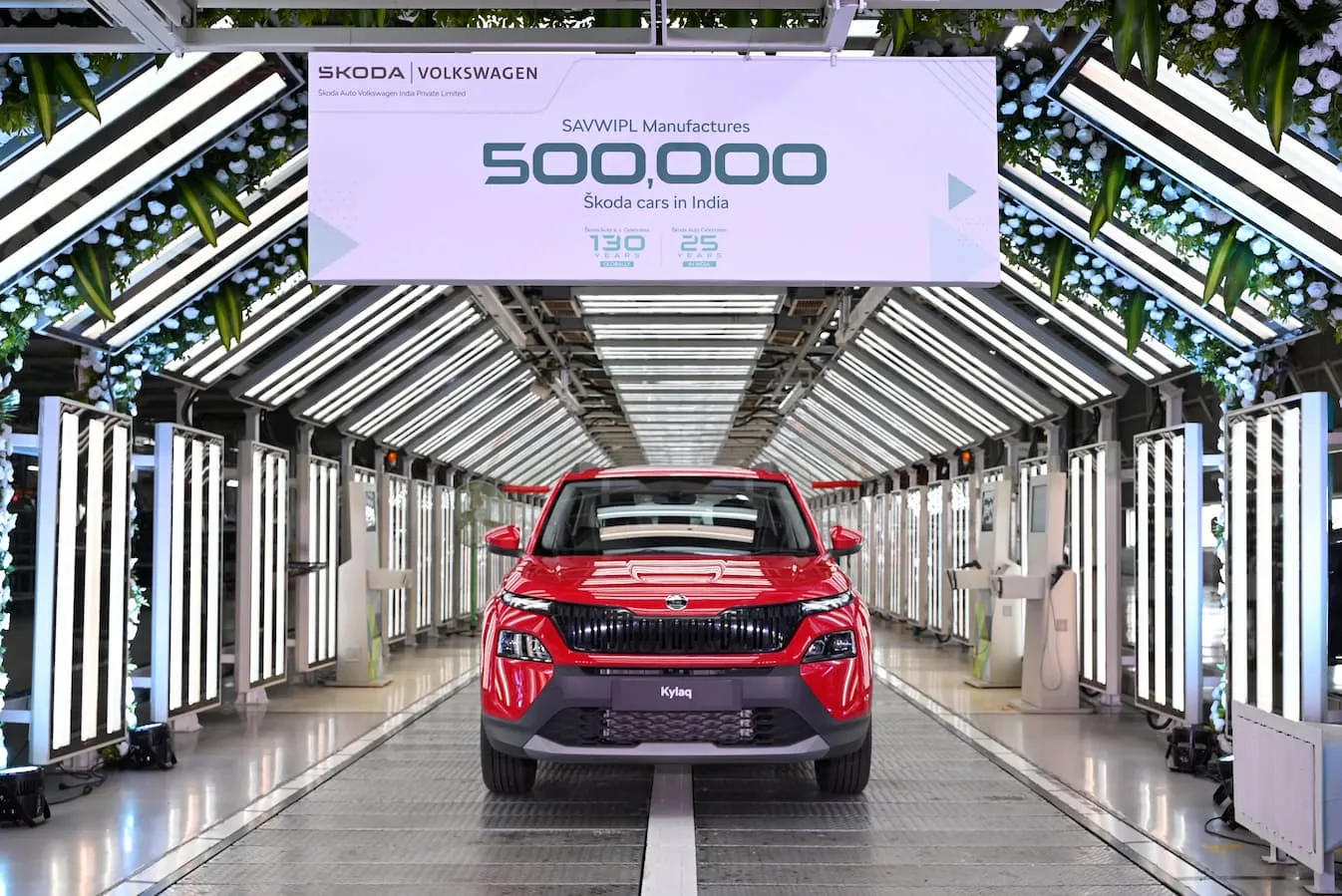 Skoda Auto Volkswagen India Hits 500,000 Production Milestone - GaadiKey