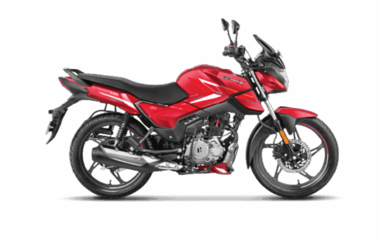 2025 Hero Glamour X Colors: Silver, Red, Blue, Black, Nexus Blue - GaadiKey