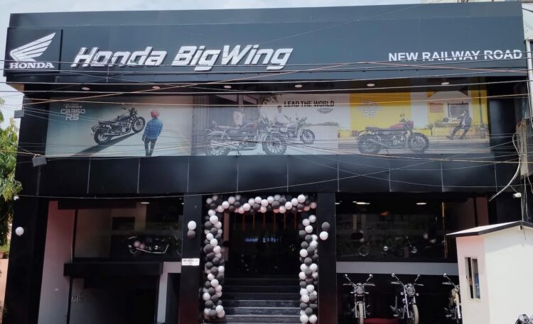 Honda BigWing Opens New Premium Motorcycle Showroom in Gurugram - GaadiKey