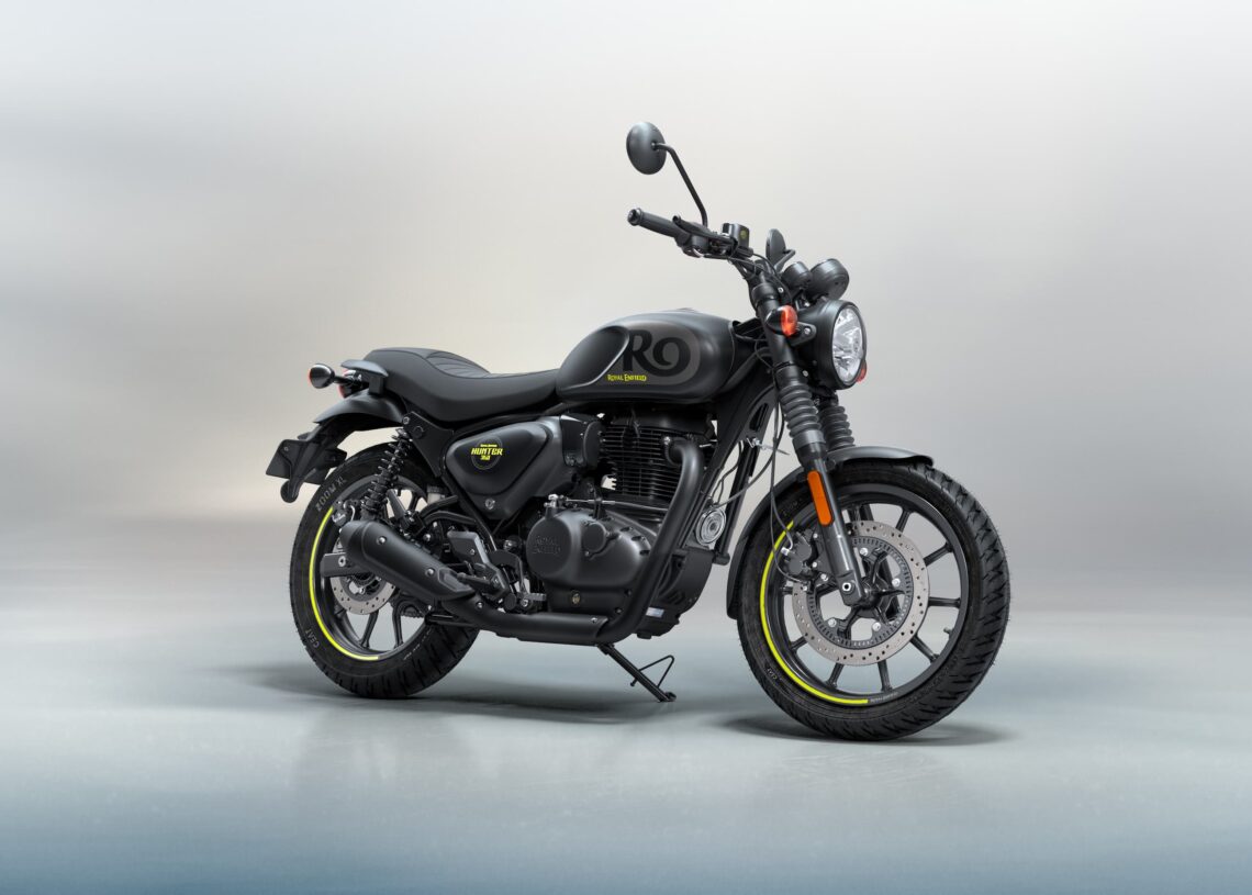 2025 Royal Enfield Hunter 350 in New Graphite Grey Color launched ...
