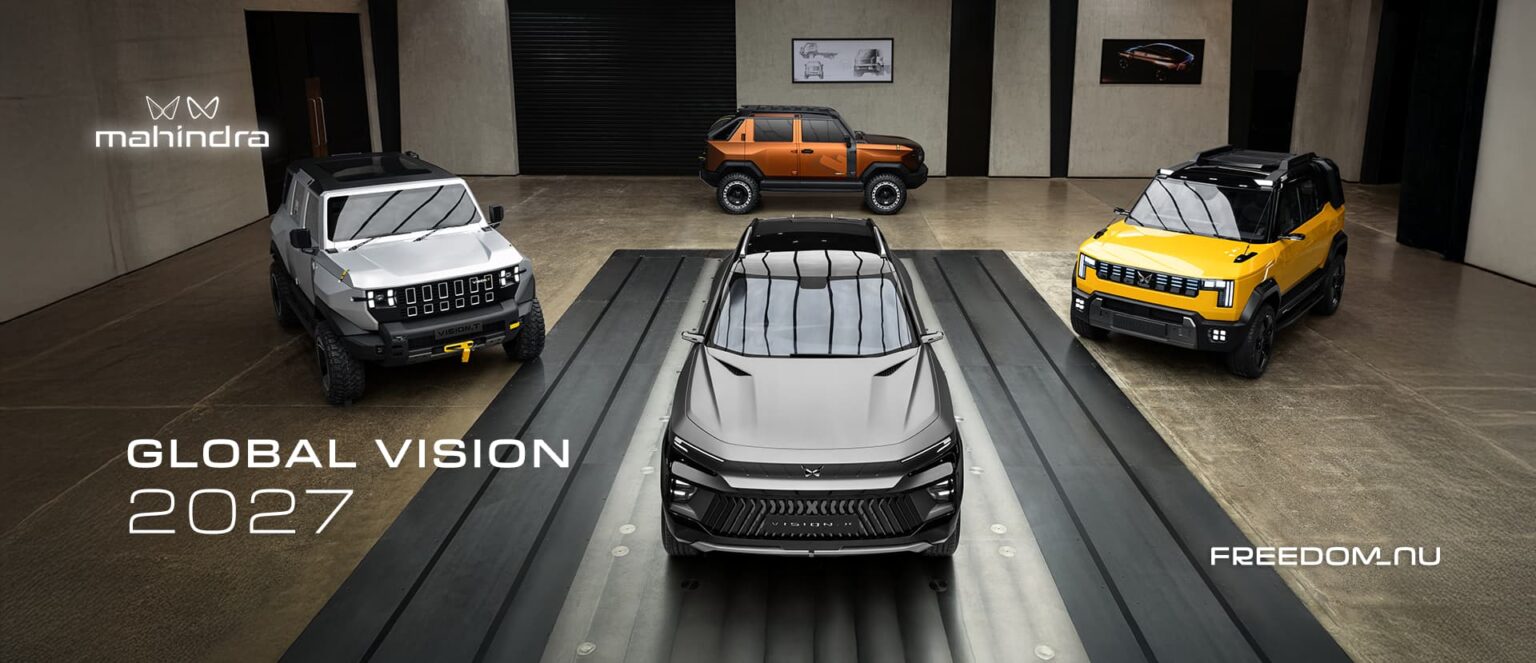 Mahindra Unveils New SUV Concepts: Vision S, T, SXT, X - GaadiKey