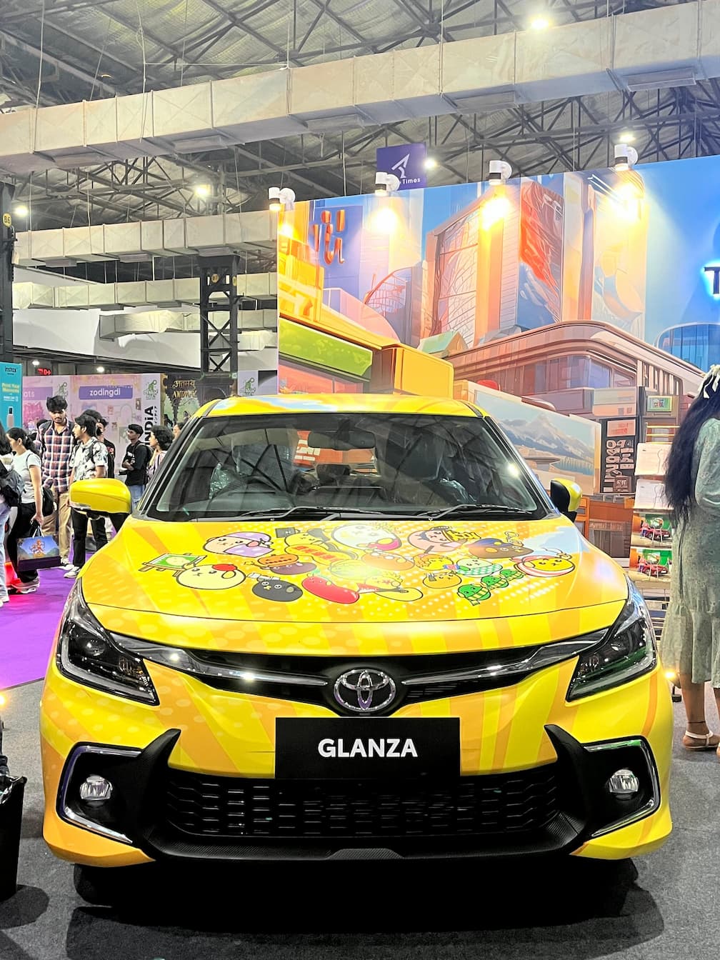 Toyota Wows at Anime India 2025 with Custom Anime Cars - GaadiKey