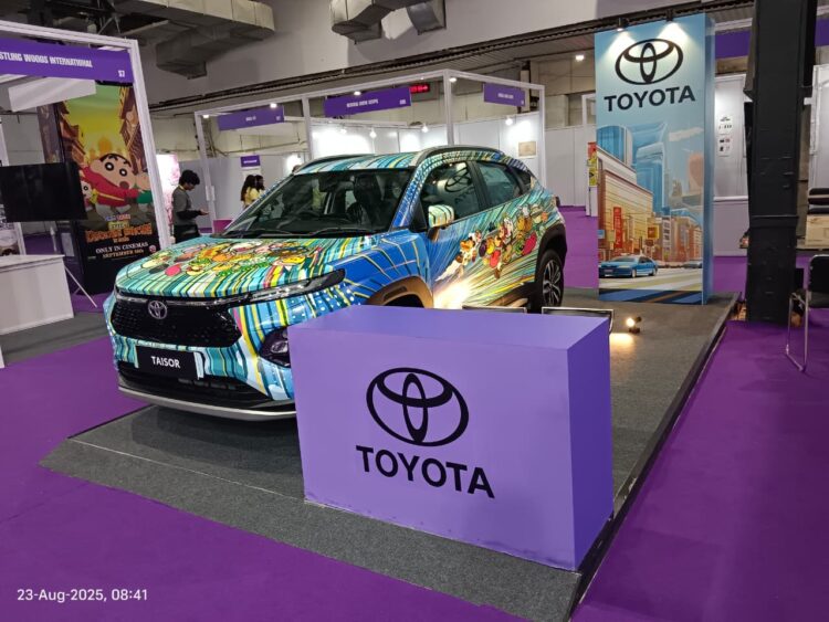 Toyota Wows at Anime India 2025 with Custom Anime Cars - GaadiKey