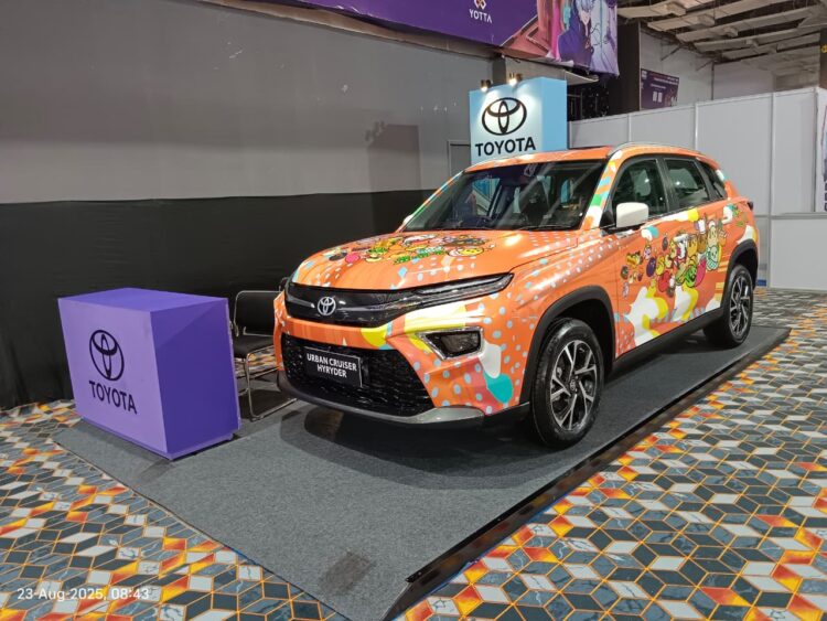 Toyota Wows at Anime India 2025 with Custom Anime Cars - GaadiKey