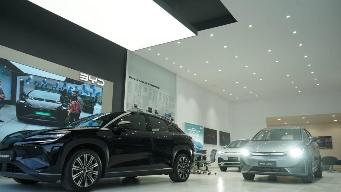 BYD India Inaugurates 45th Showroom Nationwide in Bhopal - GaadiKey