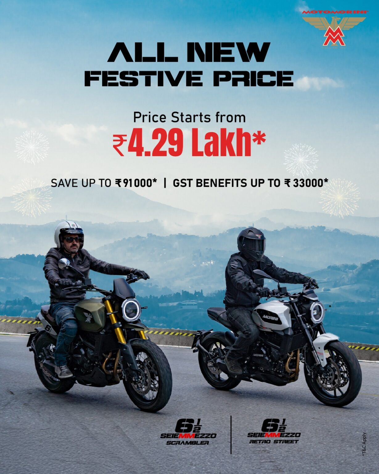 Moto Morini Announces Festive Price on SEIEMMEZZO Motorcycles - GaadiKey