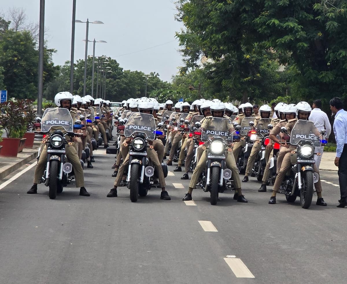 Honda CB350 QRT Vehicles Boost Gujarat Police Response - GaadiKey