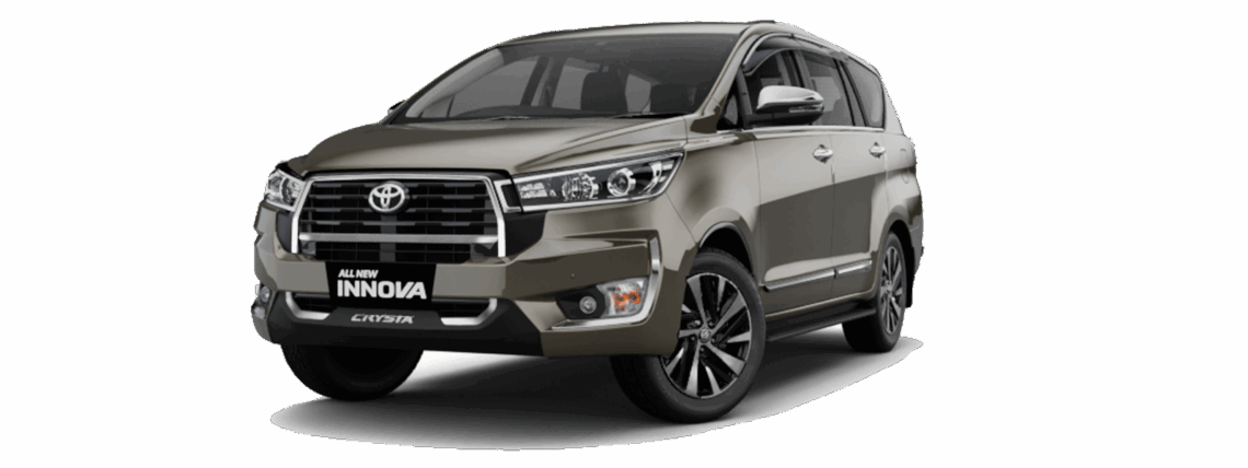 2026 Toyota Innova Crysta Colors: White, Black, Silver, Bronze - GaadiKey