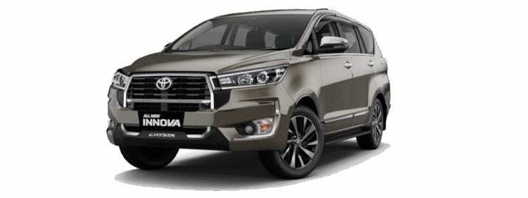 2026 Toyota Innova Crysta Colors: White, Black, Silver, Bronze - GaadiKey
