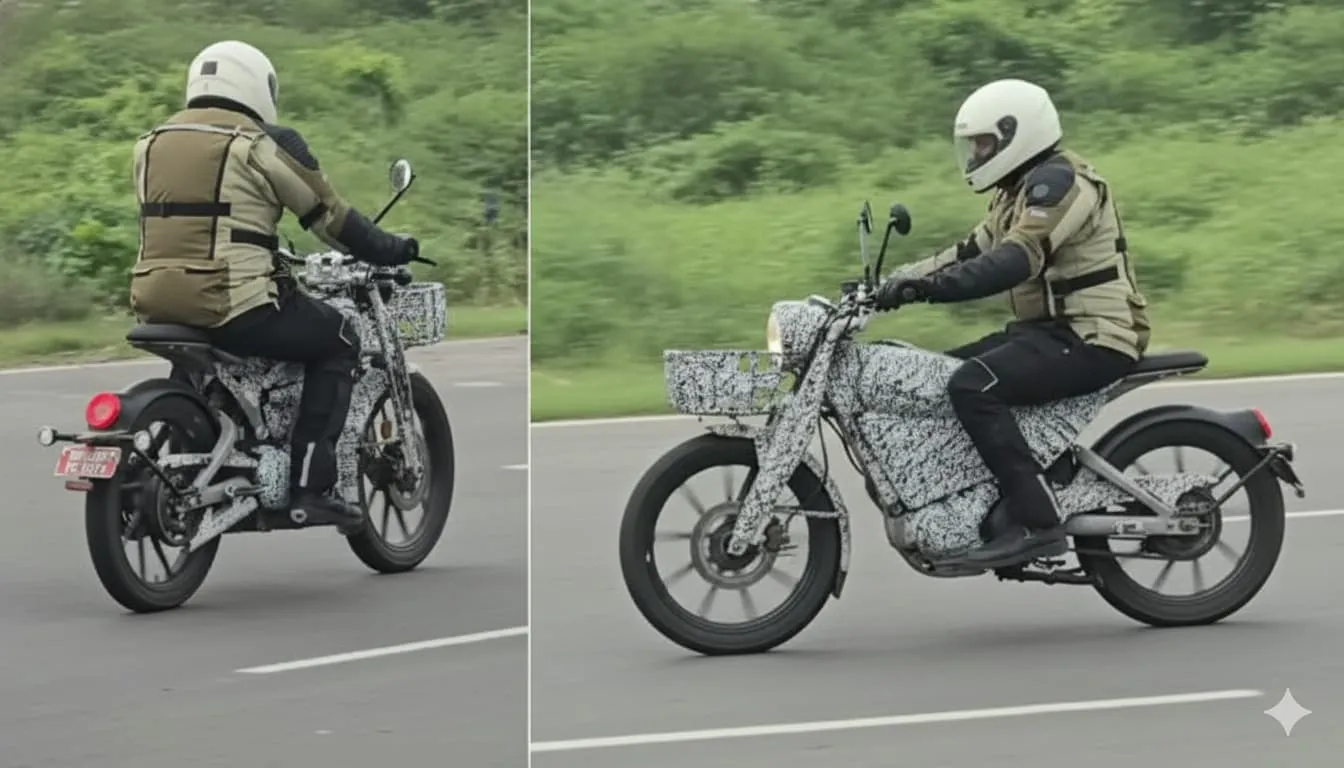 Royal Enfield Flying Flea C6 EV Spied Testing: Design & Features - GaadiKey