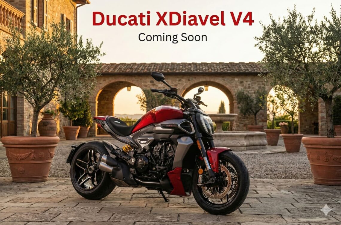 Ducati XDiavel V4 Teased in India: 2026 Model Bookings, Price, and ...