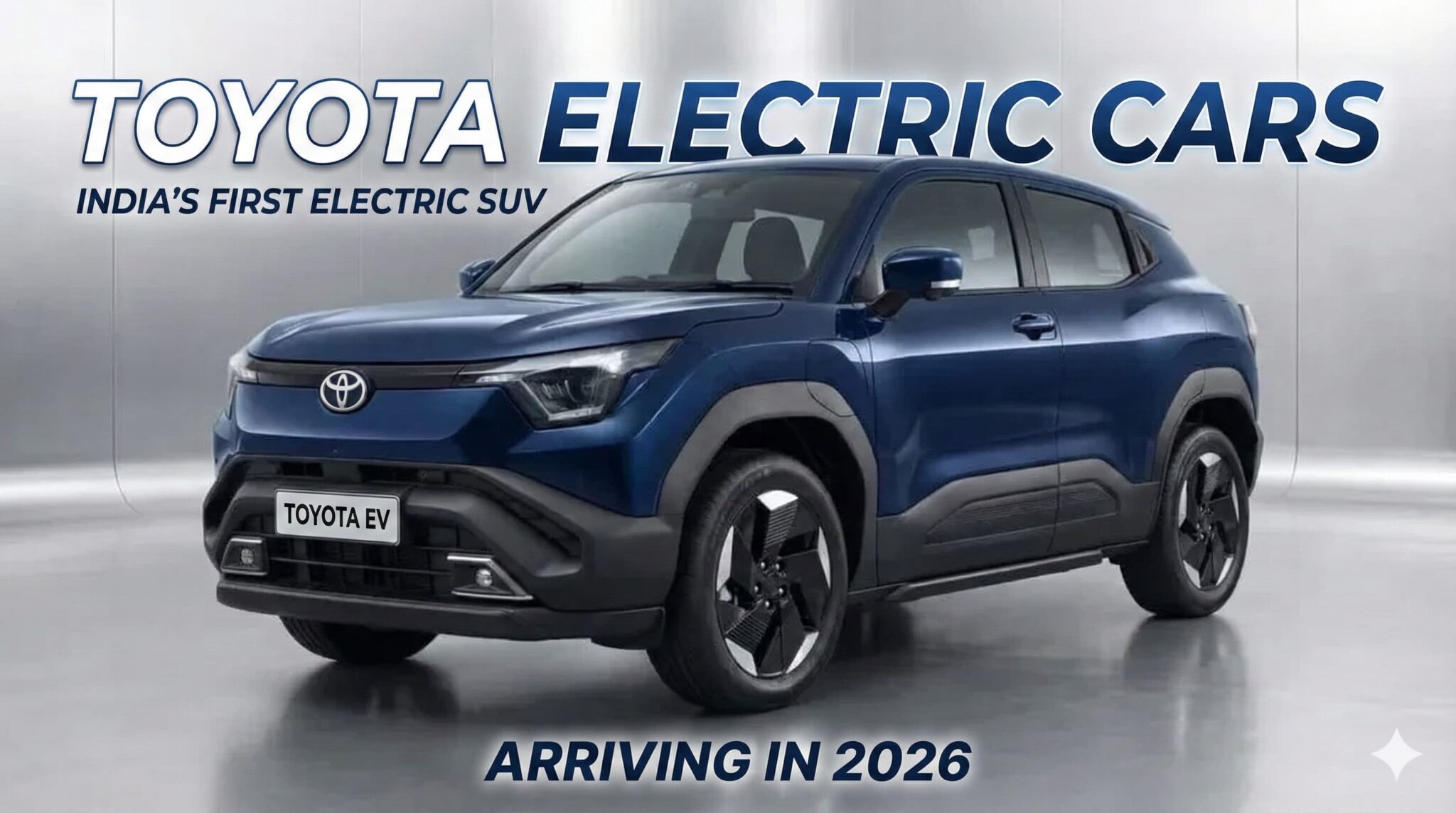Toyota Urban Cruiser EV Launching in 2026 (Based on Maruti e-Vitara ...