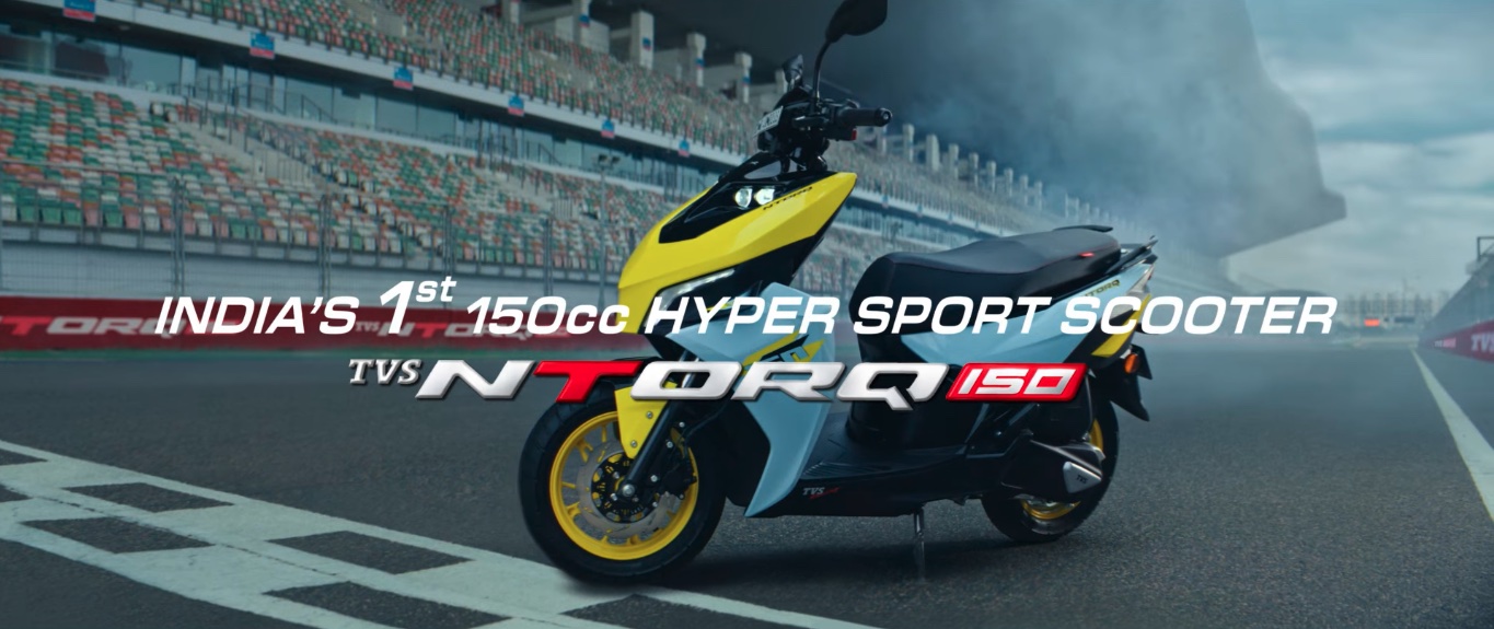 2026 TVS NTORQ 150 New TVC Out: Specs, Top Speed, Hyper Sports Features ...