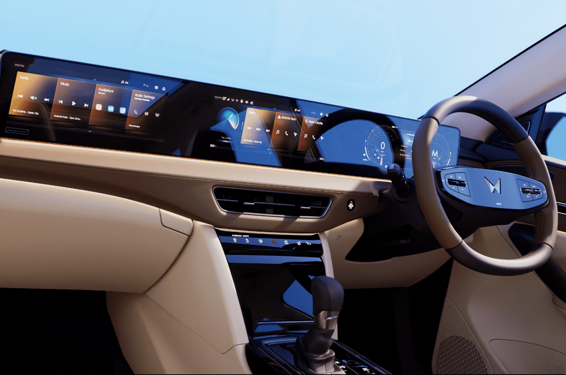 Mahindra XUV 7XO: Visteon SmartCore Pro & 3-Screen Display Explained ...